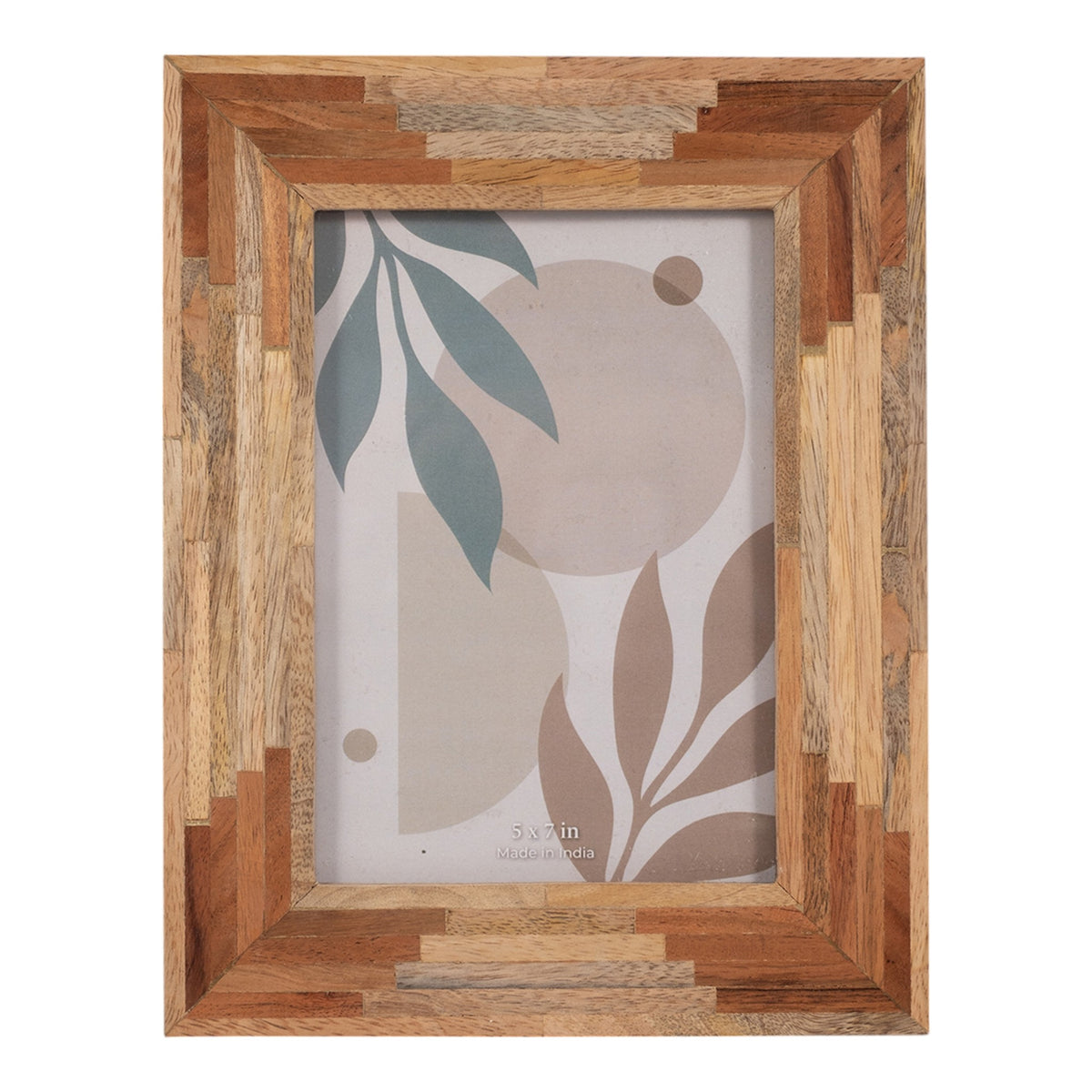 Wood Layers Photo Frame | 5x7 | Elegant Natural Accent – Elevated ...