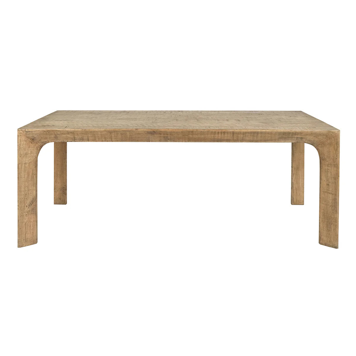 Crest Solid Wood Rectangle Dining Table | Classic Dining Centerpiece ...