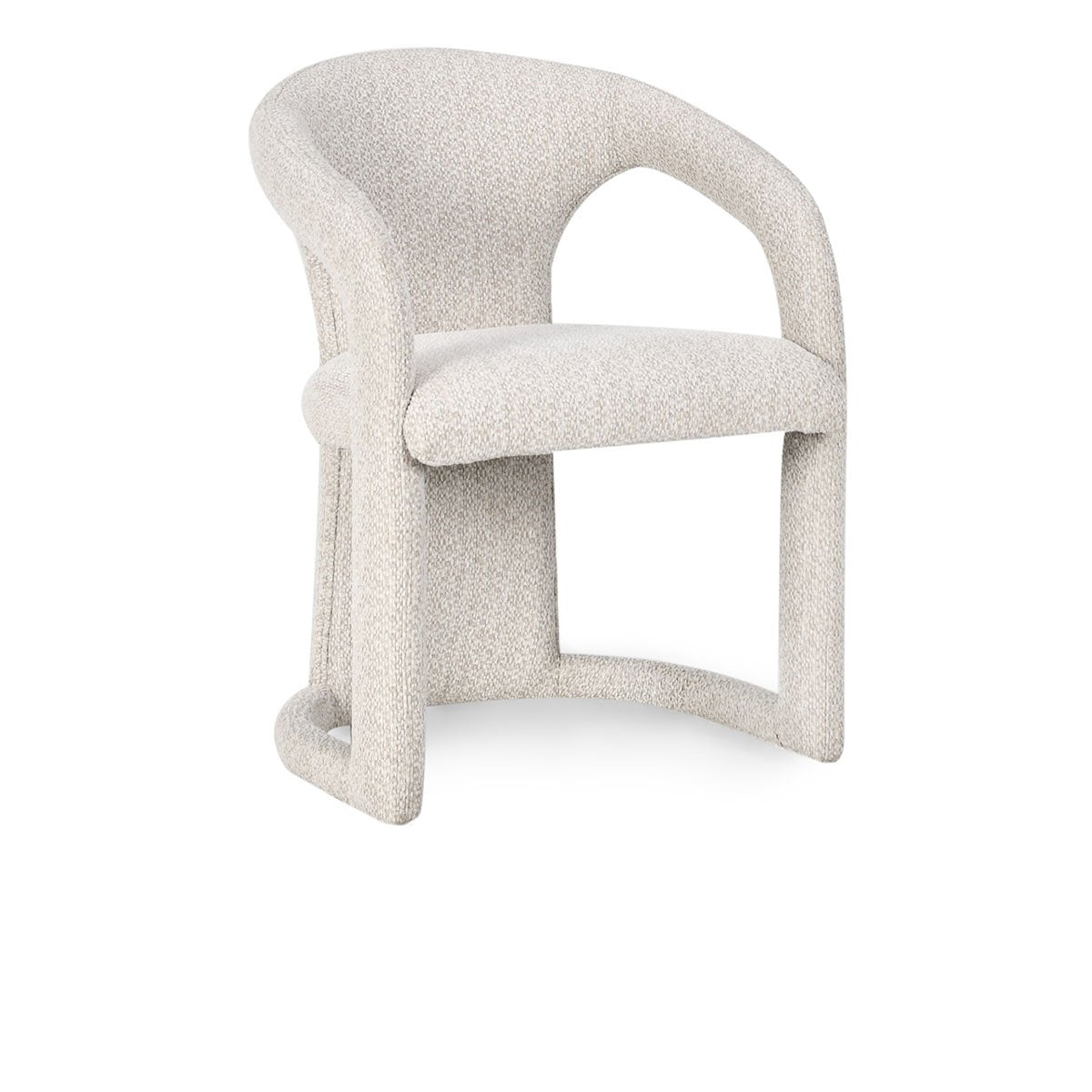 Archie Upholstered Dining Chair in Birch Cream – Elevated Living Interiors